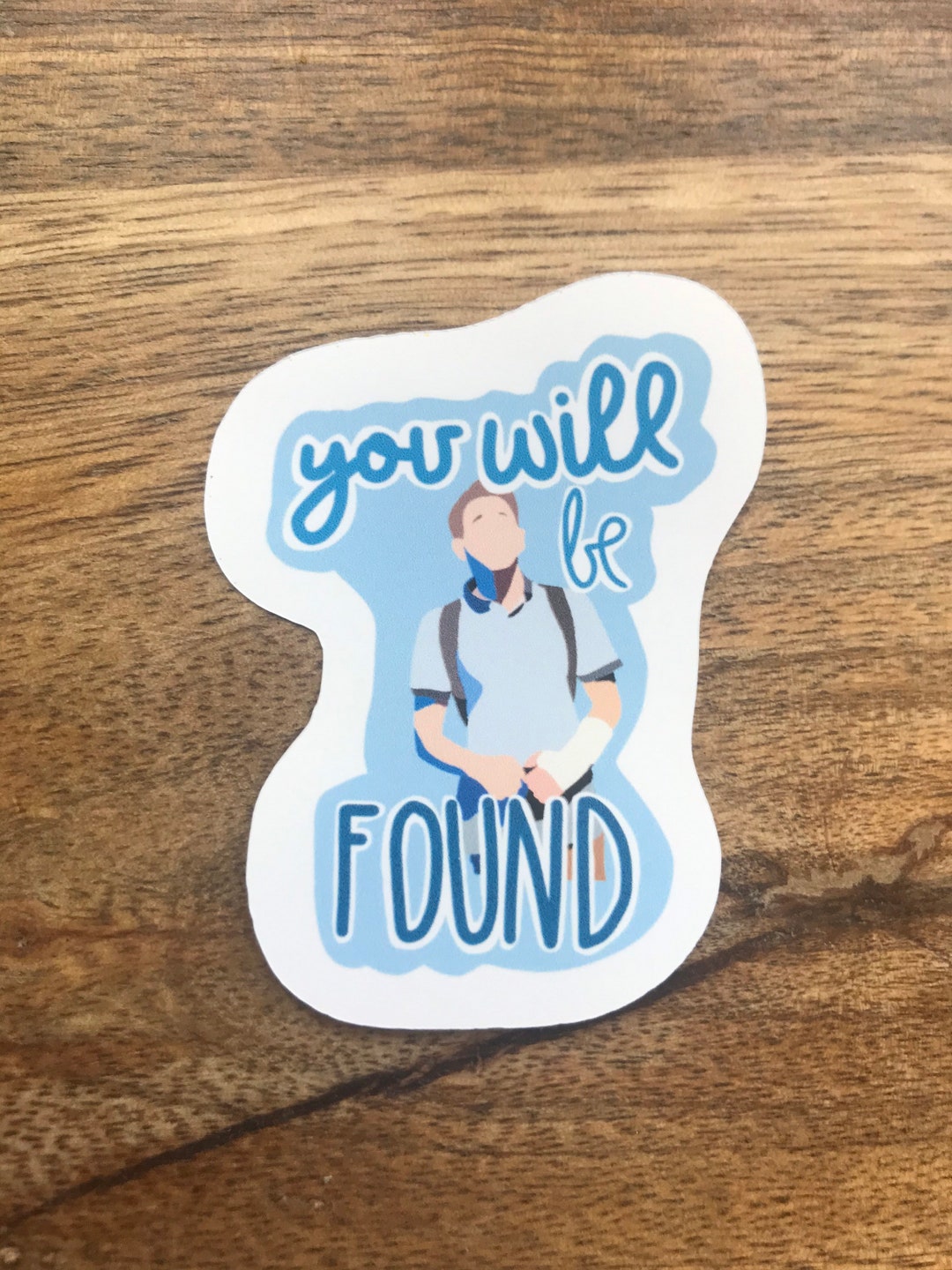 Dear Evan Hansen Inspired Waterproof Sticker Ben Platt Broadway Sticker ...