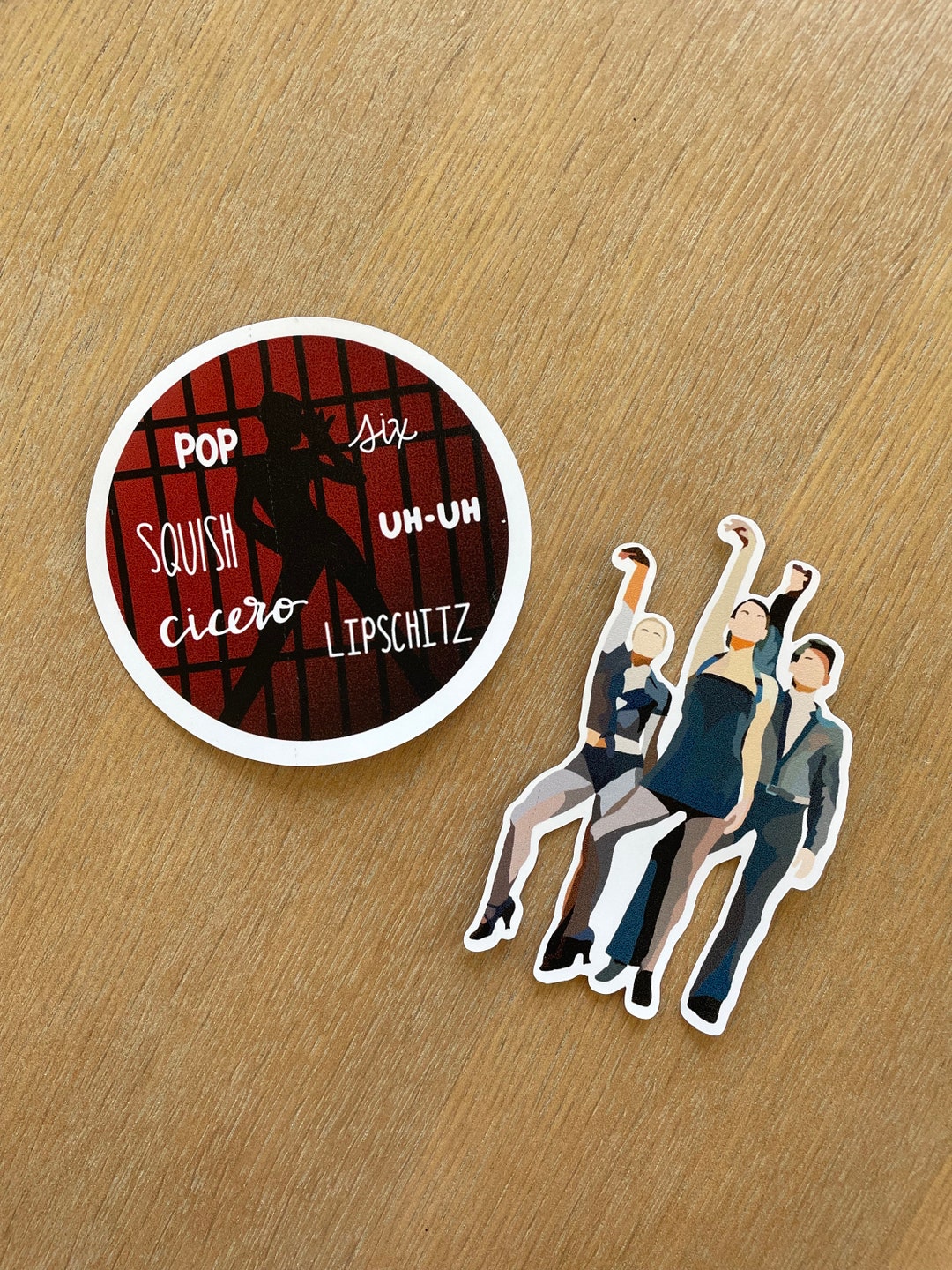 Chicago Musical Inspired Stickers | Chicago Sticker | Chicago Musical ...