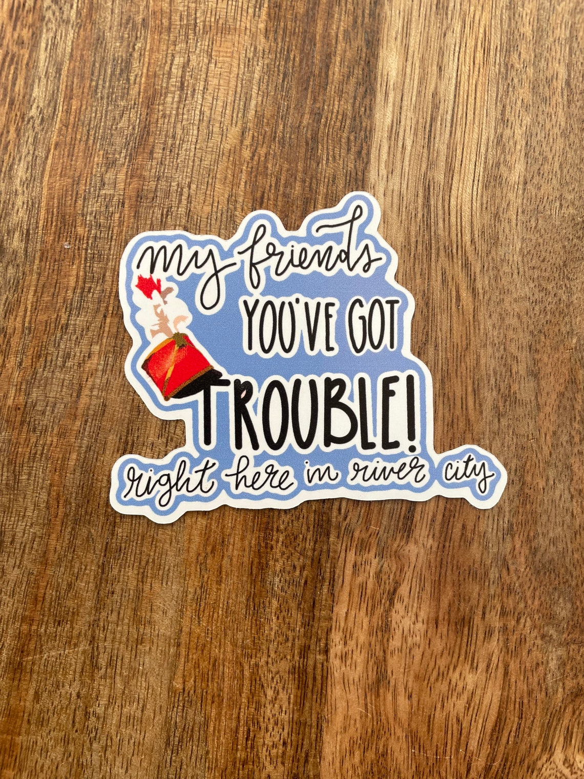 Music Man Sticker Set Music Man Revival Hugh Jackman | Etsy