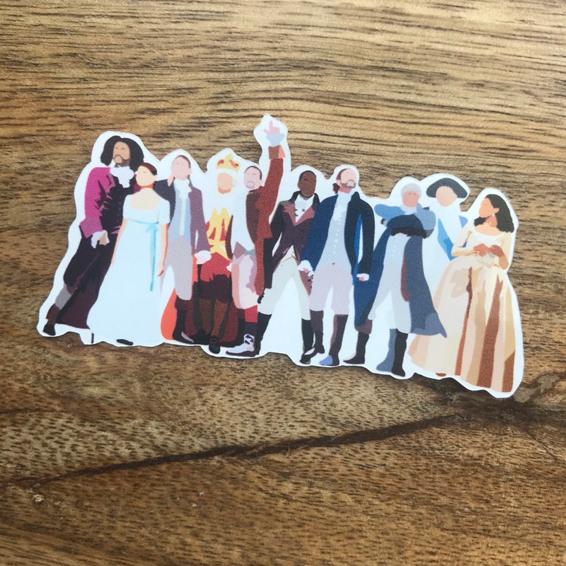 Hamilton Stickers - Etsy UK