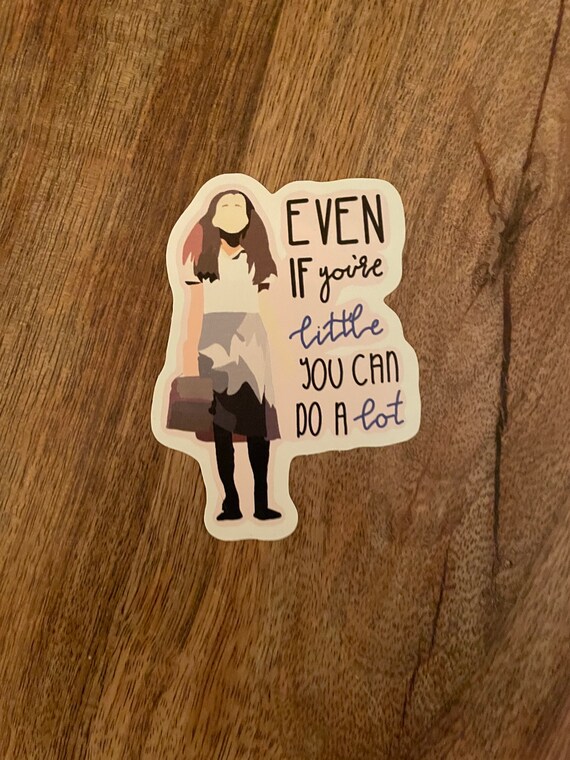 Matilda the Musical Inspired Sticker Glossy or Waterproof | Etsy