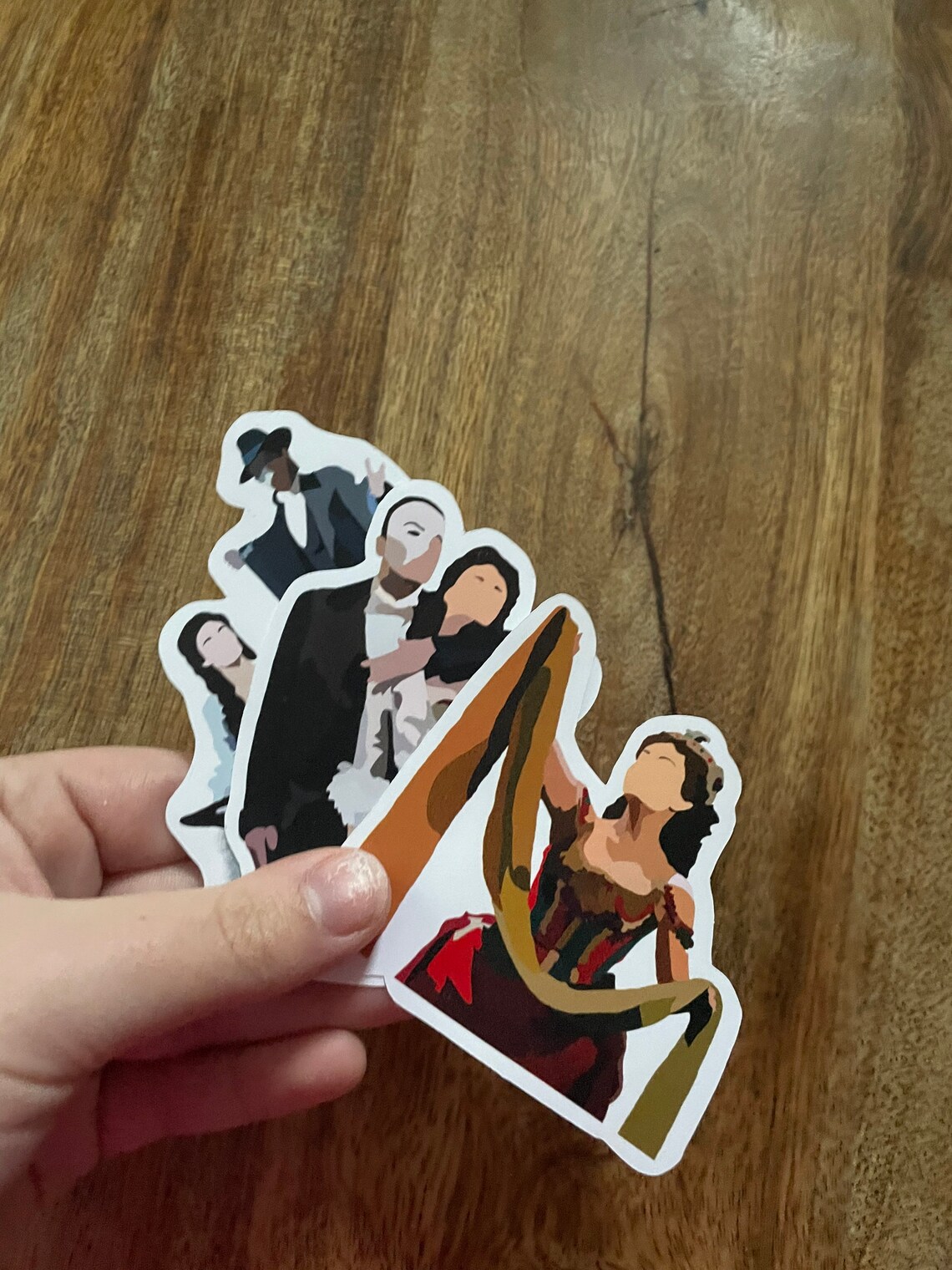 Phantom of the Opera Inspired Stickers Glossy or Waterproof | Etsy