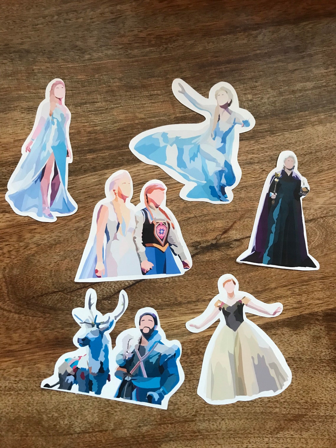 Frozen The Musical Broadway Inspired Sticker Pack in Glossy or | Etsy
