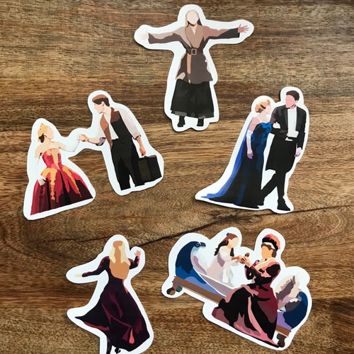 Broadway Playbill Inspired Sticker Pack in Glossy or - Etsy