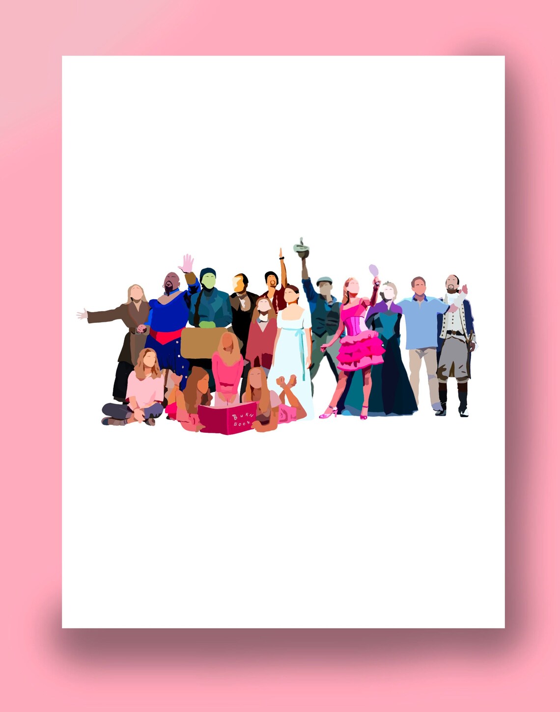 Broadway Leading Characters DIGITAL DOWNLOAD Downloadable - Etsy