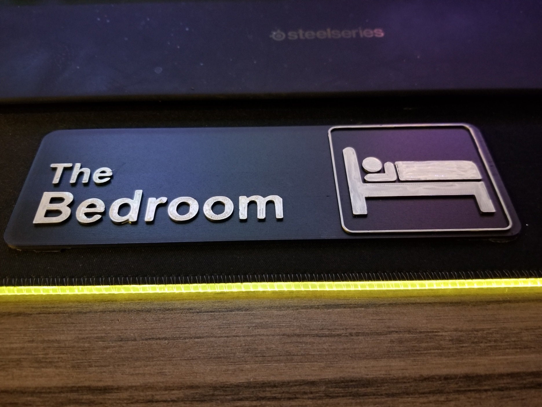 El letrero de dormitorio con estilo de oficina | Etsy