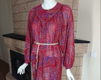 70s Rodier Dress - Etsy