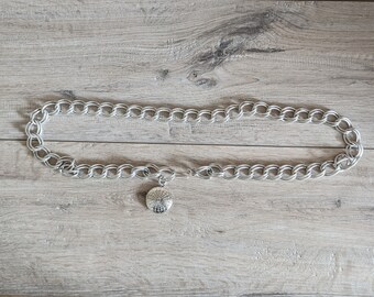 Antique Silver Colour Waist Metal Belt Metal Chain Belt - Etsy UK