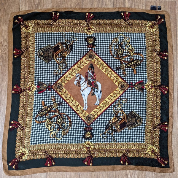 Silk Scarf Vintage - Etsy