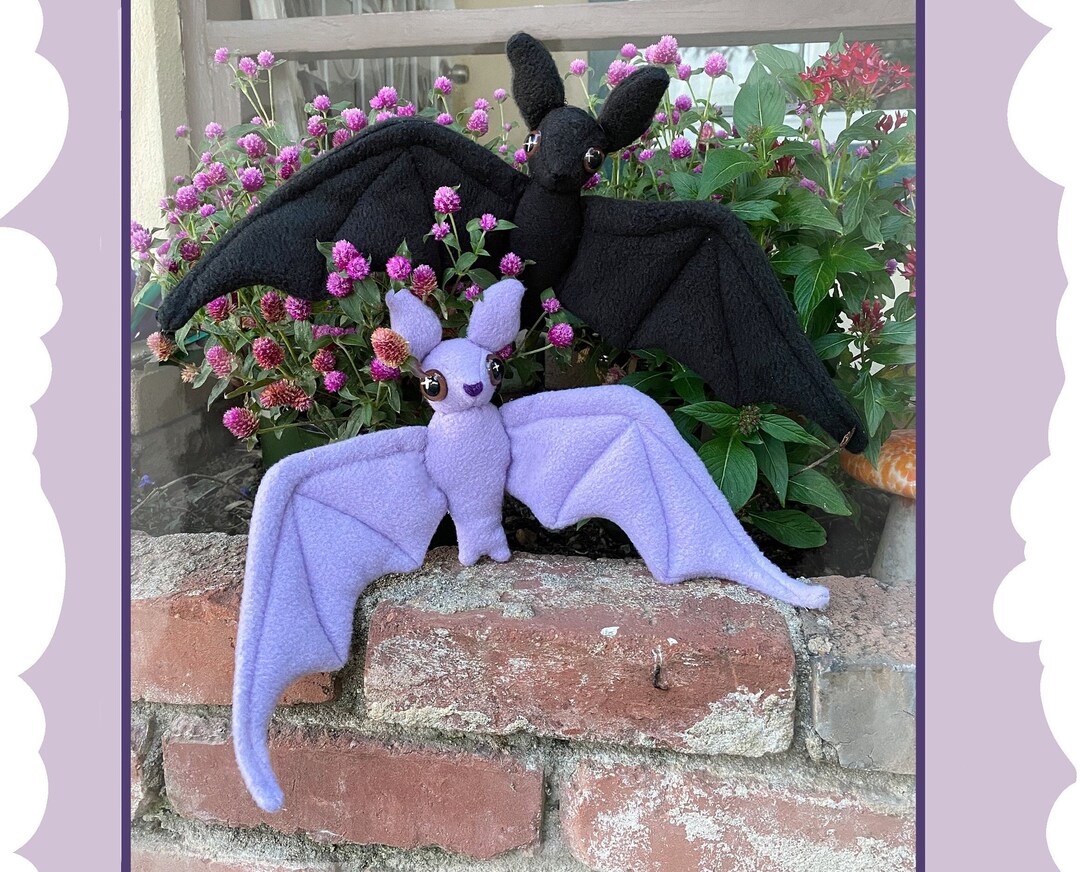 Stuffed Bat Sewing Pattern - Etsy