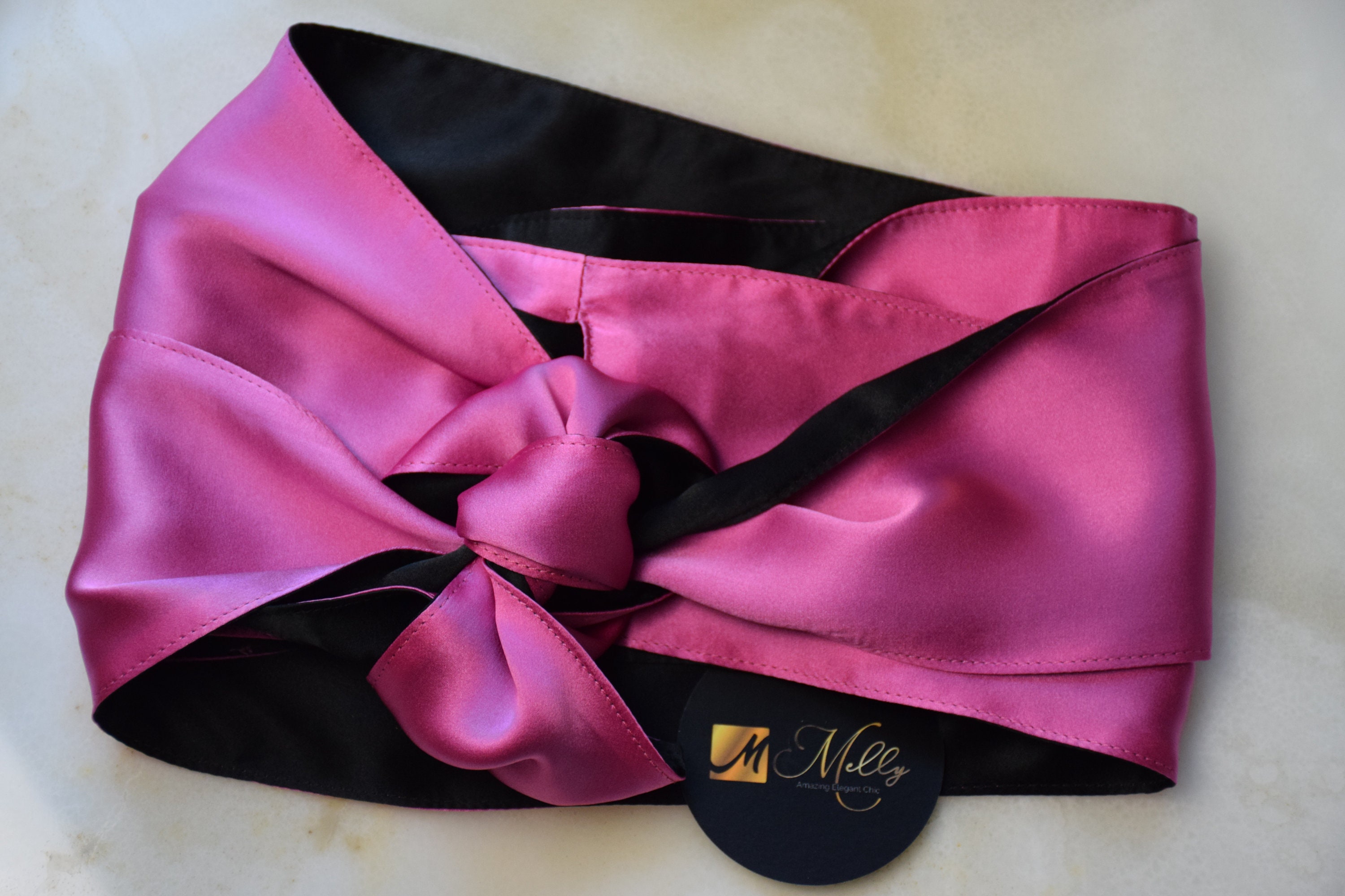 Our Mellysilk Head Wrap Protects Your Edges Keeps Moisture in Your Hair ...