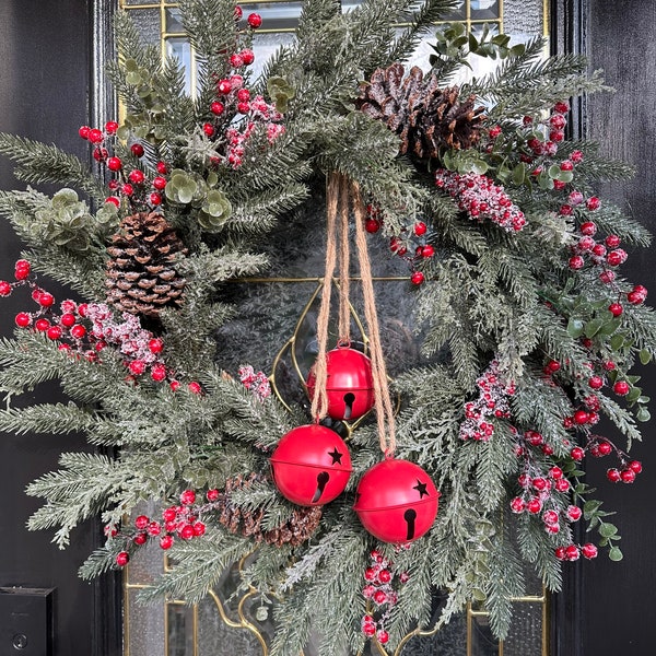 Red Berry Wreath - Etsy