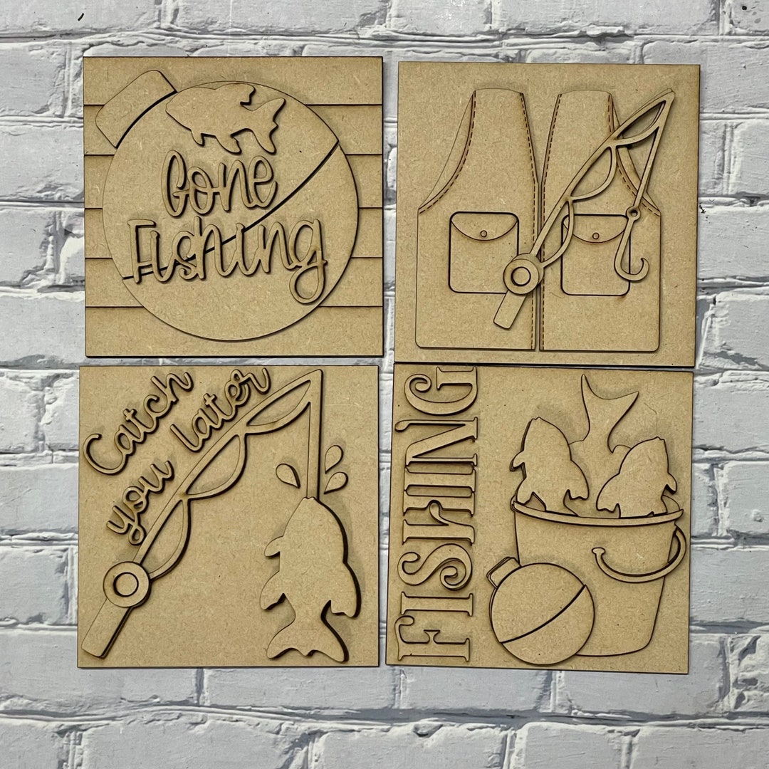 Fishing Squares - Etsy