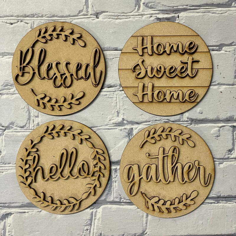 Wood Rounds - Etsy