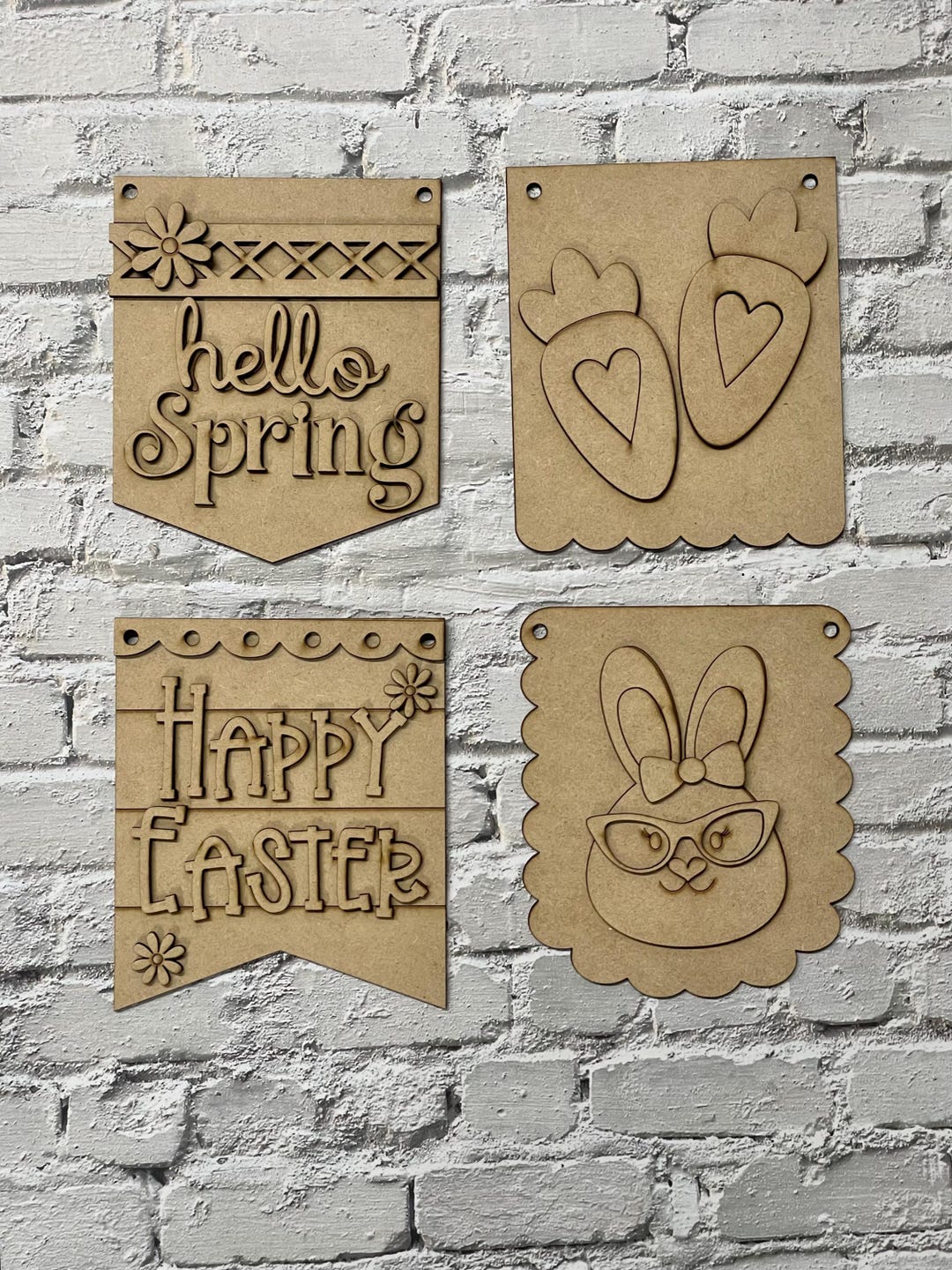 Spring Mini Signs - Etsy