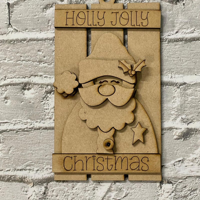 Pallet Santa - Etsy