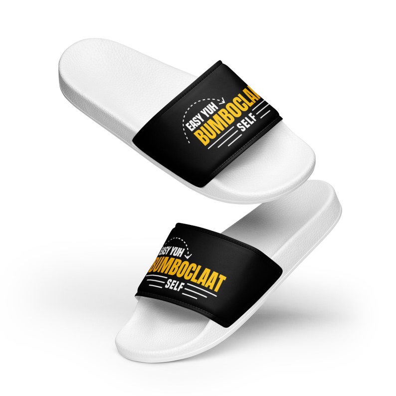 Easy Yuh Bumboclaat Self Women's Slides - Etsy