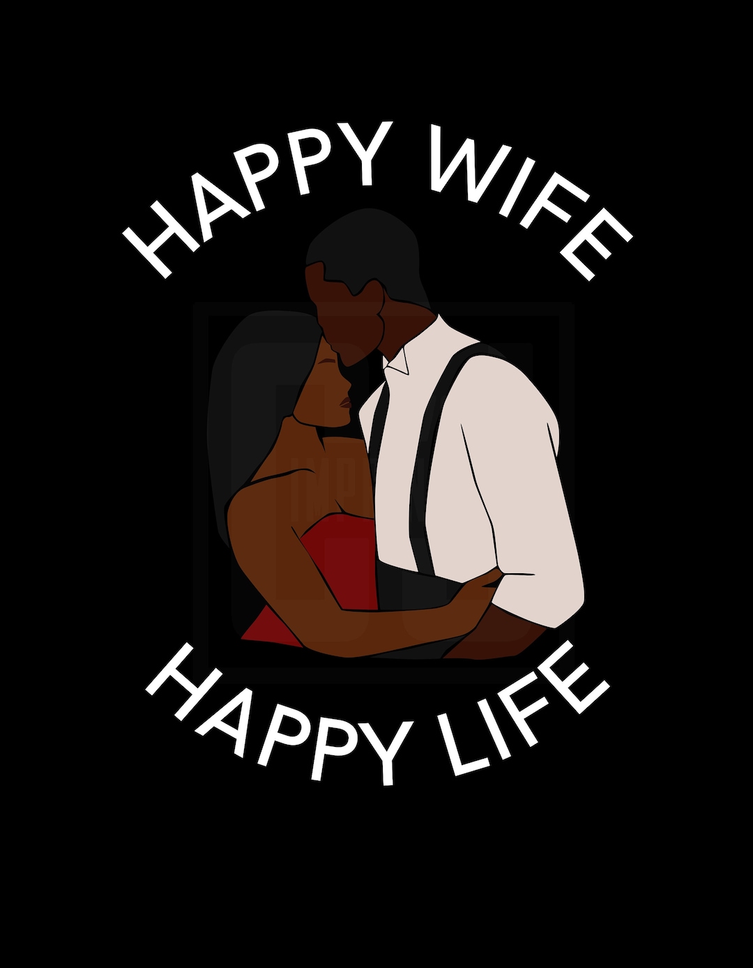 Happy Wife, Happy Life SVG Cutting File, Png and Jpg | Instant Download ...