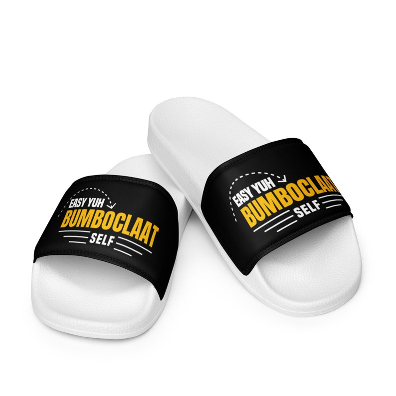 Easy Yuh Bumboclaat Self Women's Slides - Etsy