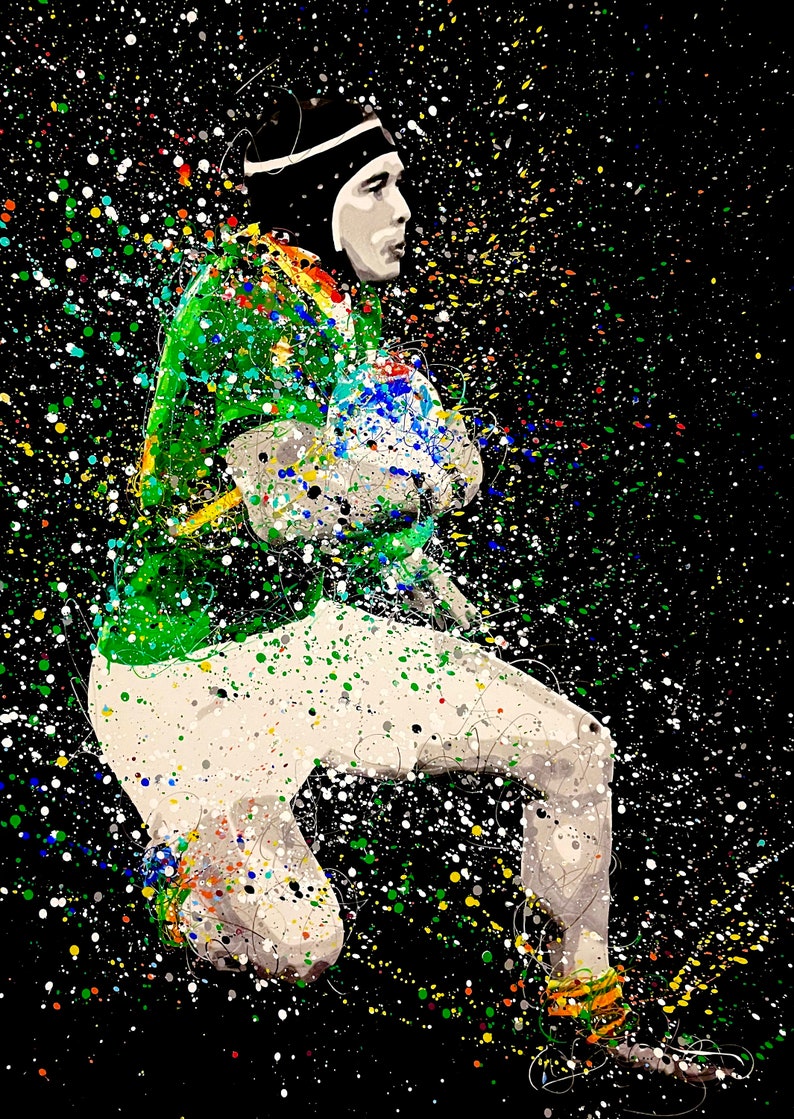 Cheslin Kolbe Art - Hand Painted Art Prints - Poster - Gift - Etsy