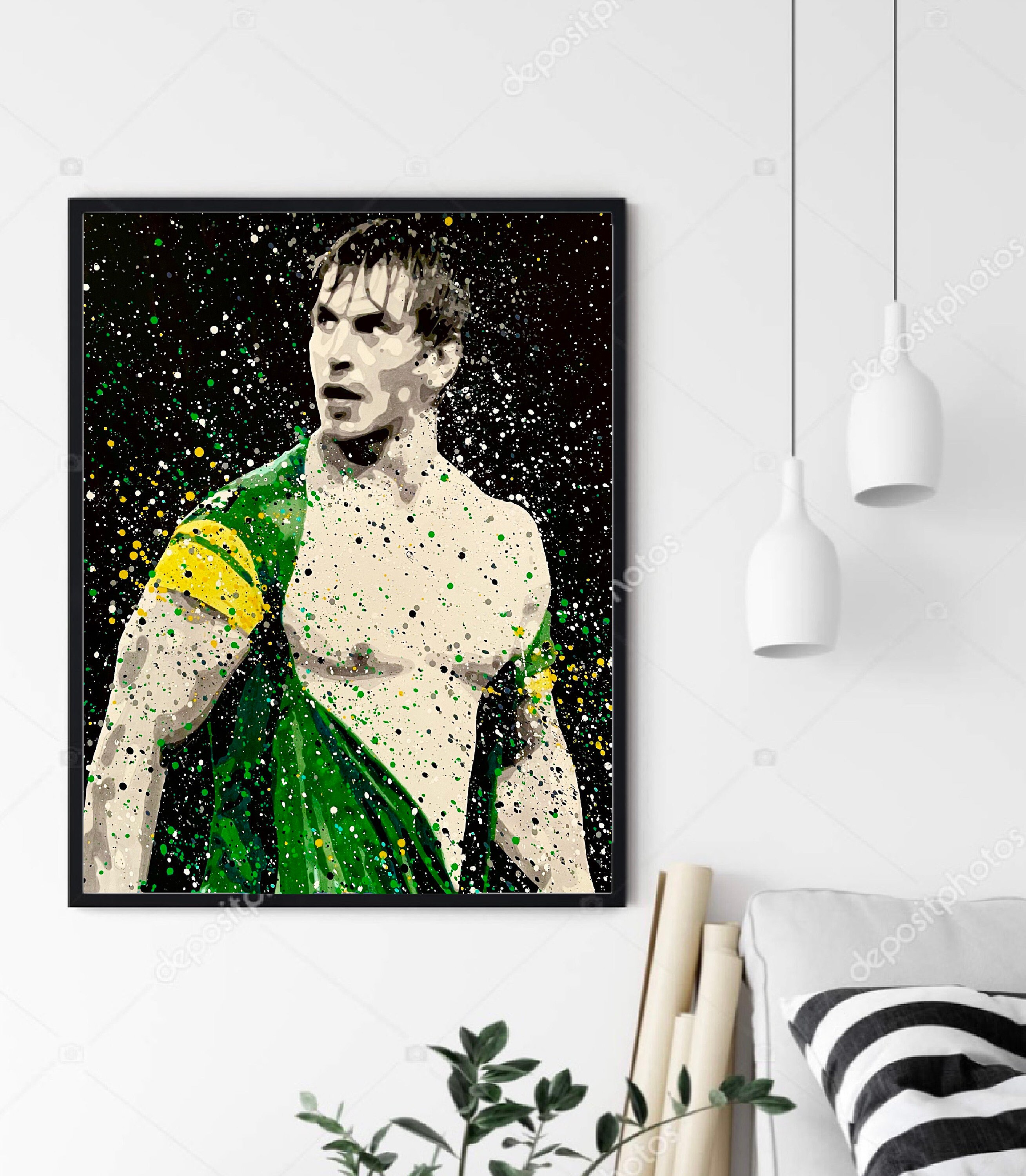 Eben Etzebeth Art Hand Painted Art Poster Gift - Etsy