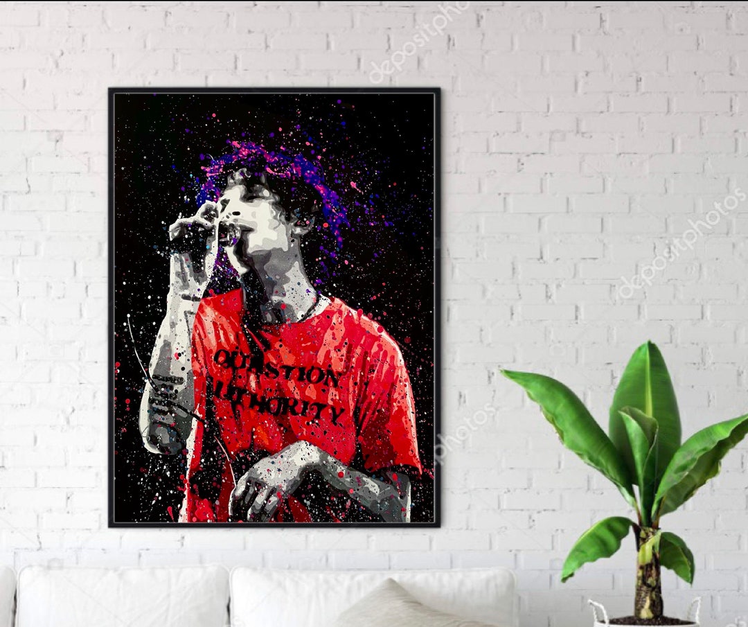 Matt Healy Art - Hand Painted Art Prints - Poster - Gift - Etsy