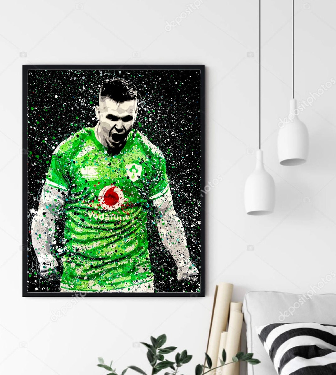 Johnny Sexton Art - Hand Painted Art Prints - Poster - Gift - Etsy