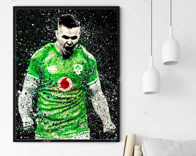 Johnny Sexton Art - Hand Painted Art Prints - Poster - Gift - Etsy