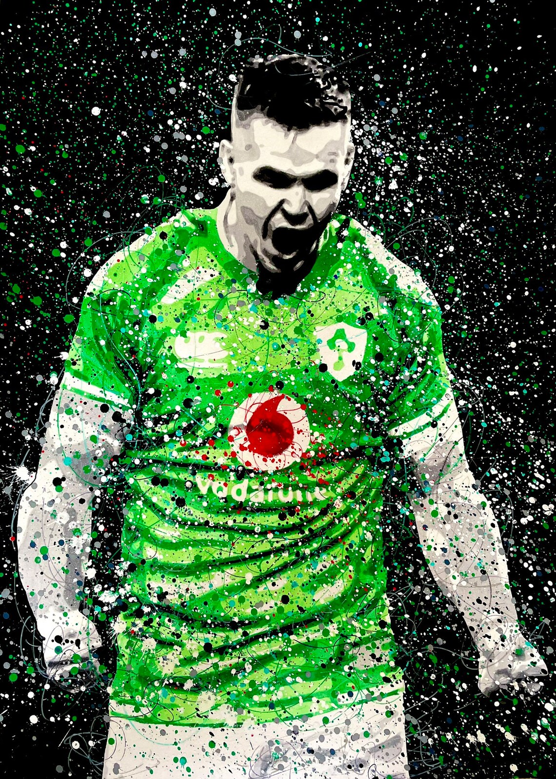 Johnny Sexton Art - Hand Painted Art Prints - Poster - Gift - Etsy
