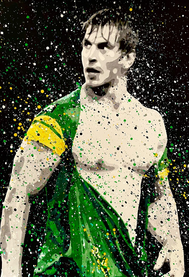 Eben Etzebeth Art Hand Painted Art Poster Gift - Etsy