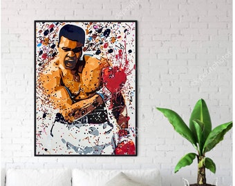Muhammad Ali Stencil | Etsy