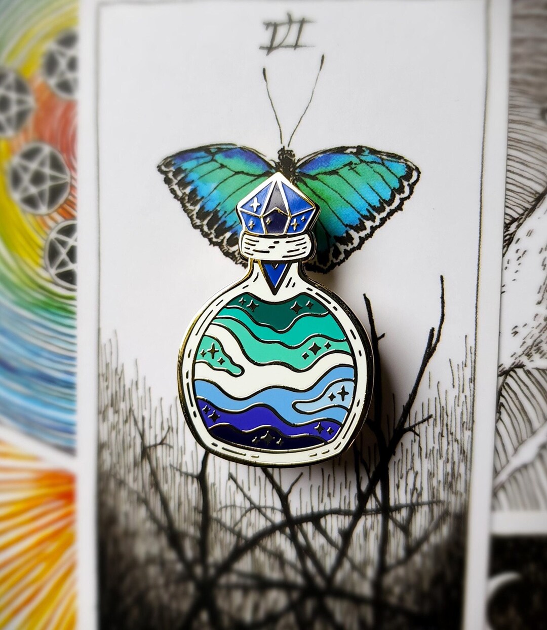 Pride Potion Enamel Pin Gay MLM - Etsy