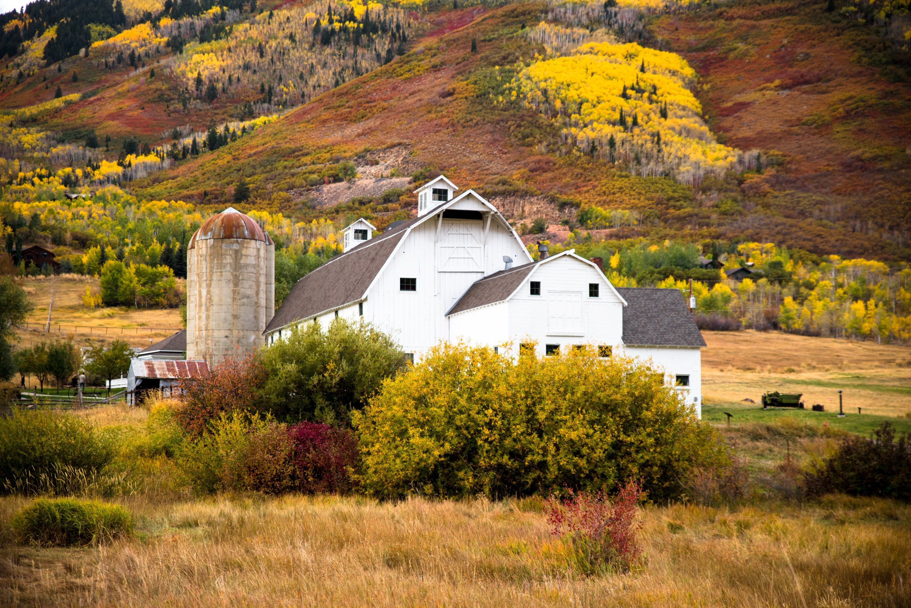 Park City Barn in Fall 1 - Etsy