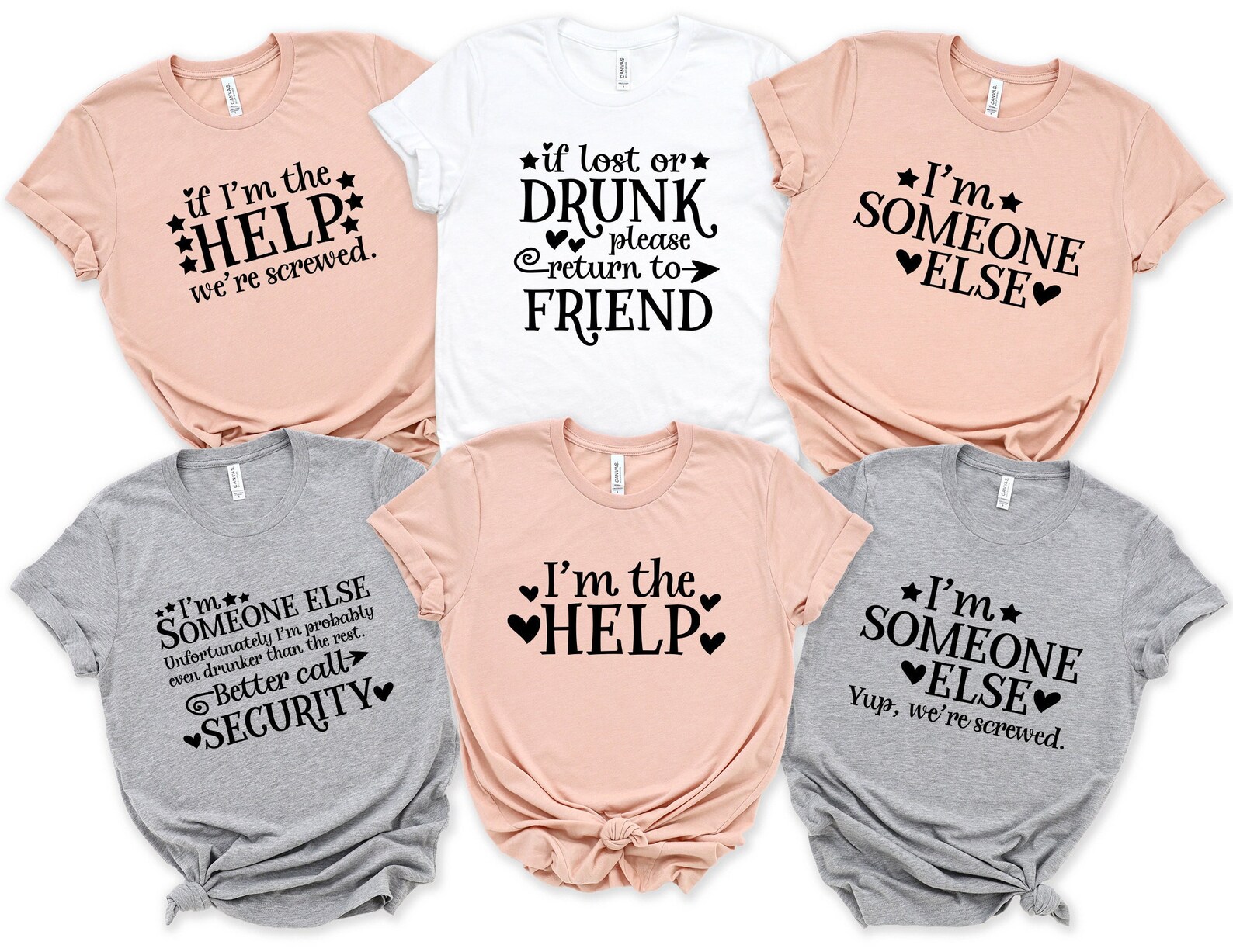 Girls Trip Shirt, I'm the Friend Shirt, I'm the Someone Else Shirt, I'm ...