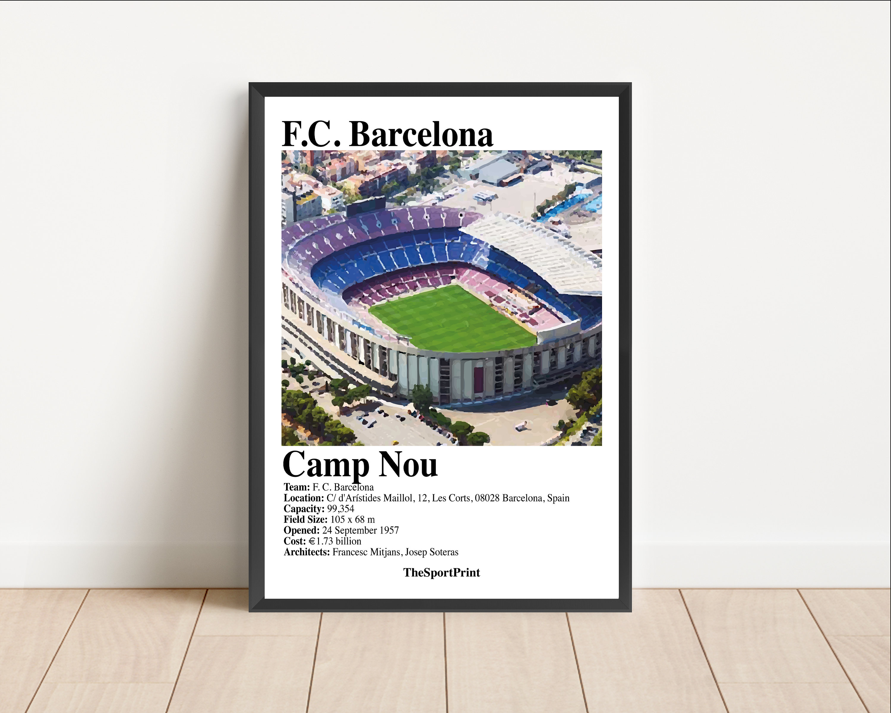 Barcelona Nou Camp Stadium | Barcelona Infographic Football Soccer ...