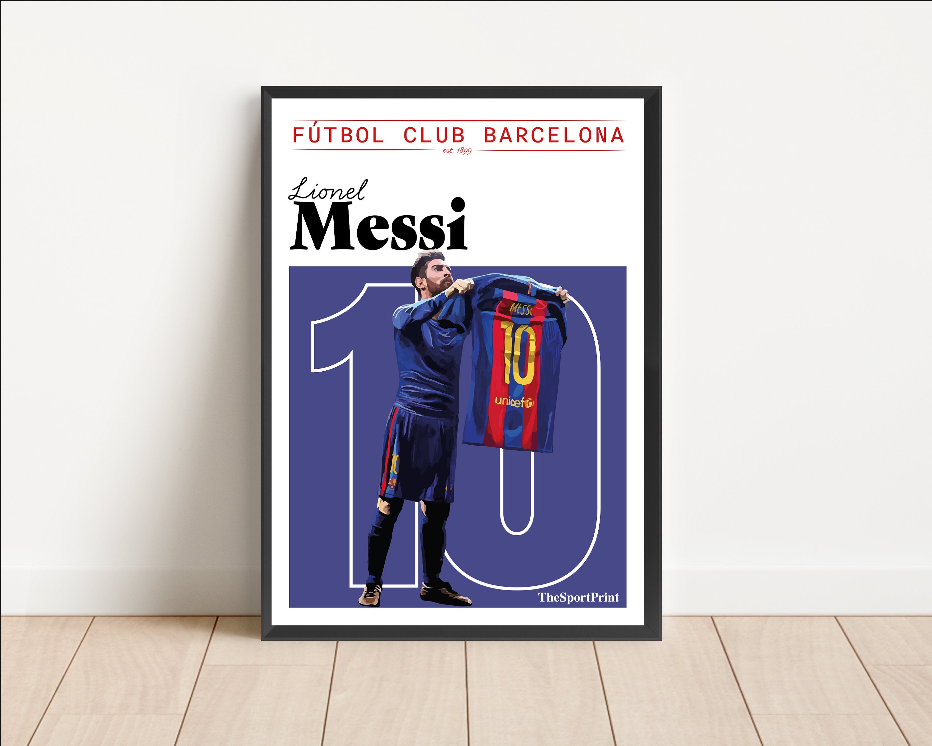 Lionel Messi | Barcelona Legend Football Soccer Poster | Sport Art ...