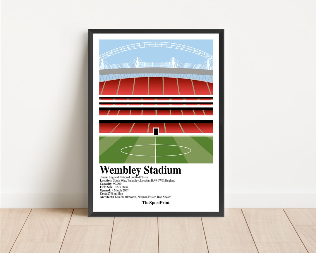 England Wembley Stadium | England Lions Lionesses Football Soccer ...