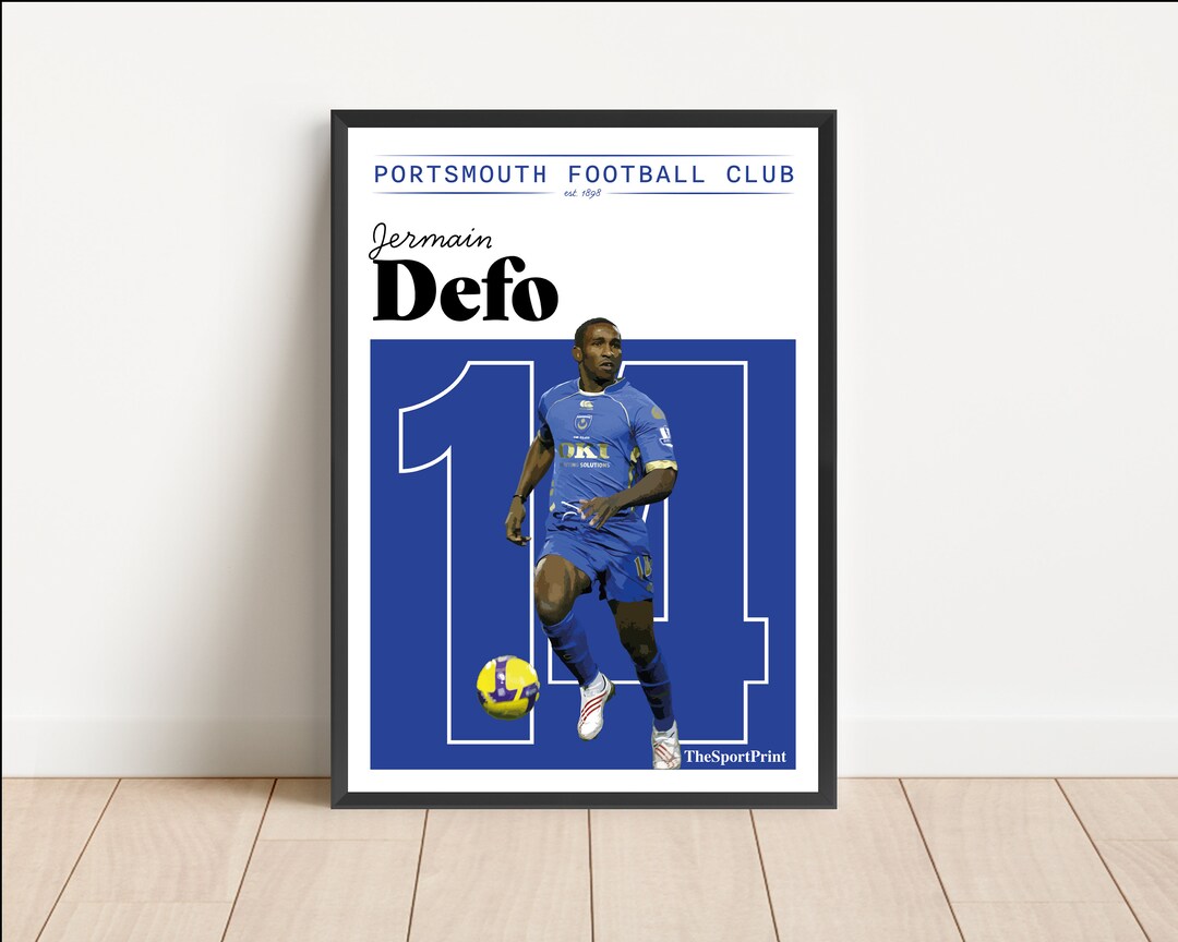 Jermain Defoe Portsmouth Legend Football Soccer Poster Sport Art - Etsy Jermain Defoe Portsmouth Legend Football Soccer Poster Sport Art - Etsy