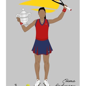 Emma Raducanu Poster - Etsy Canada