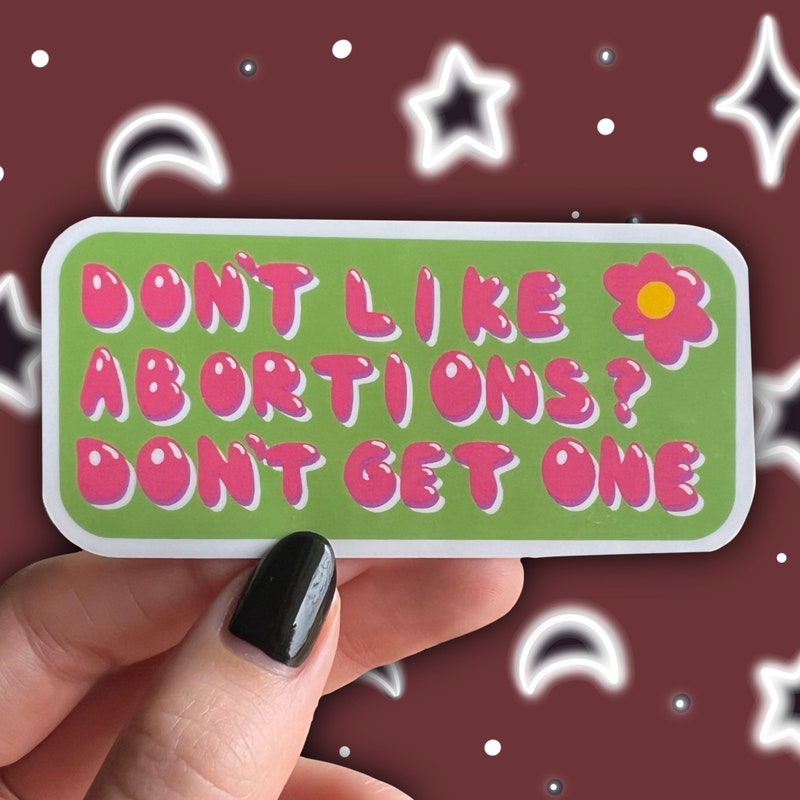 Pro Choice Sticker - Etsy