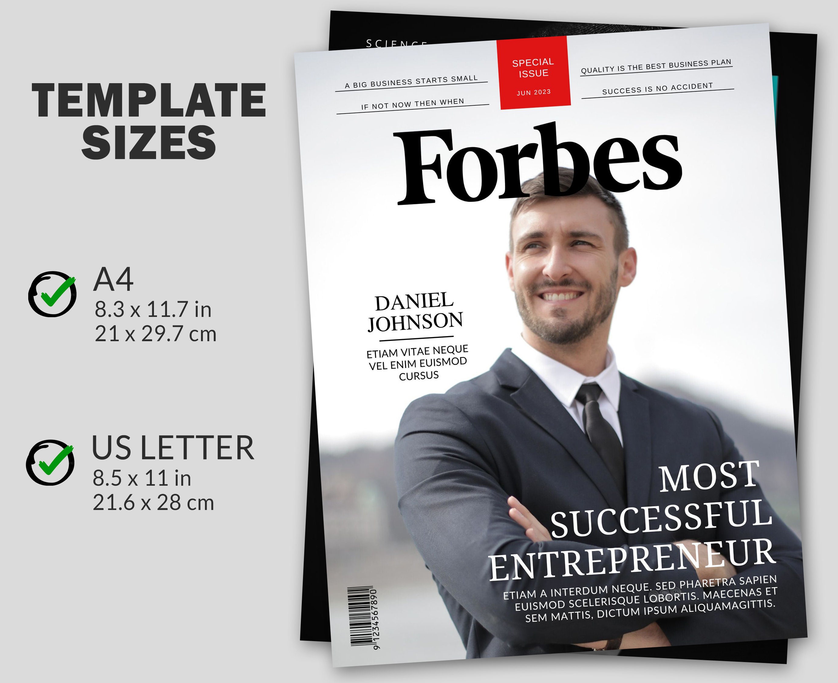 Blank Magazine Cover Templates Forbes