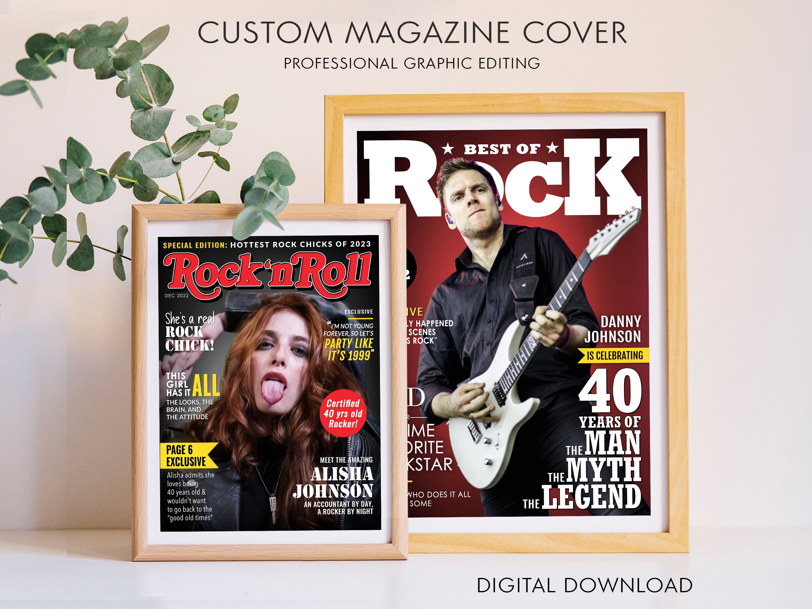 Rock Music Magazine Covers