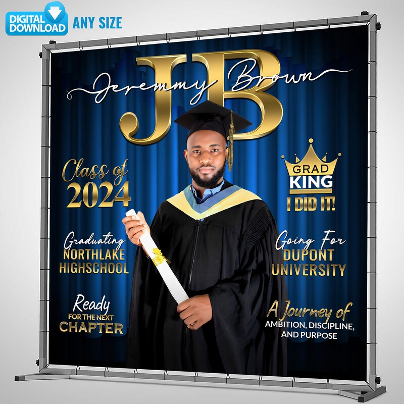 Graduation Backdrop - Etsy