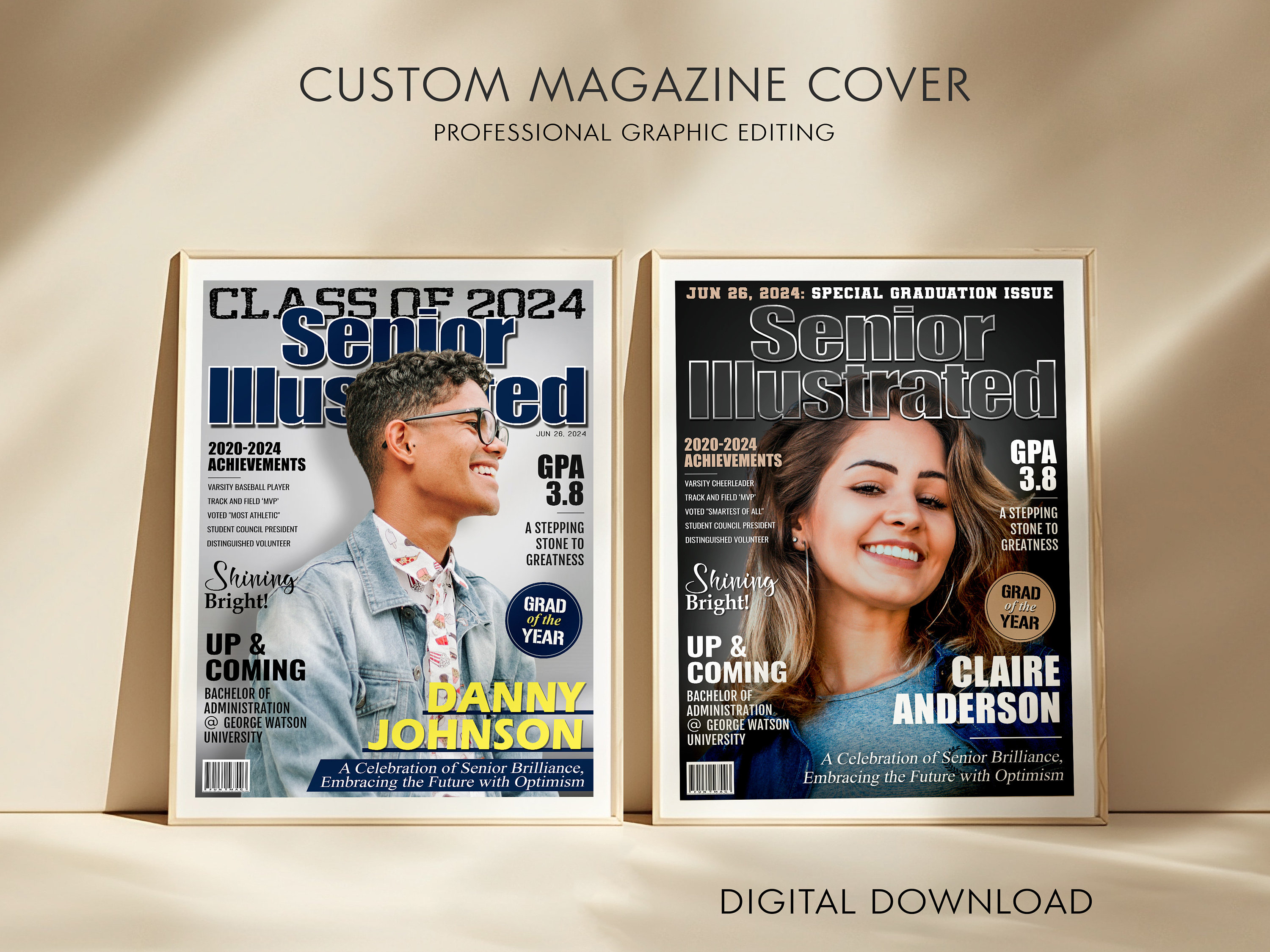 Personalised Magazine Cover