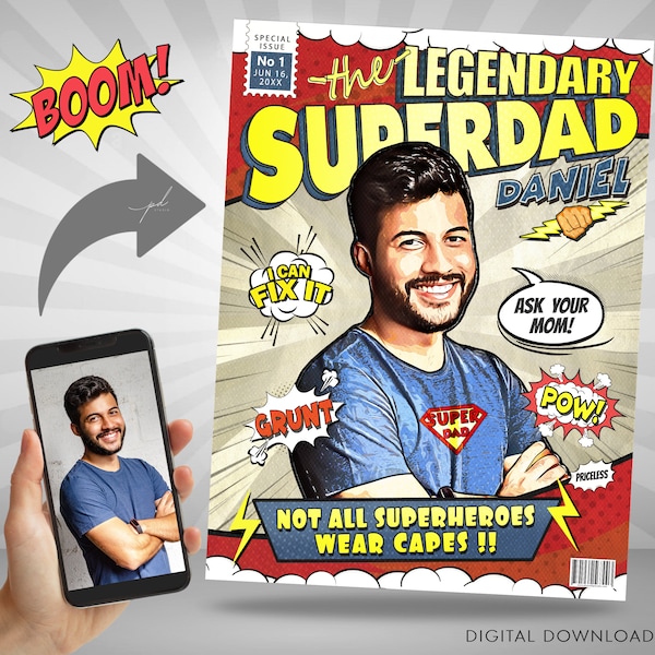 Custom Comic Book - Etsy