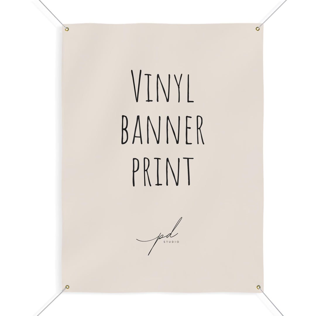 Custom Vinyl Banner Print - Photodigistudio Printing & Shipping Service ...