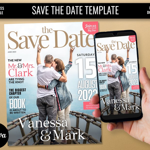 Unique Save the Date - Etsy