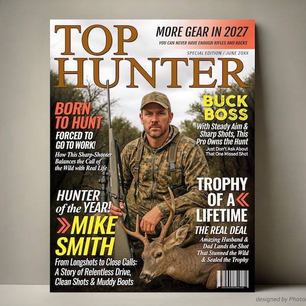 Personalized Hunting Poster - Etsy