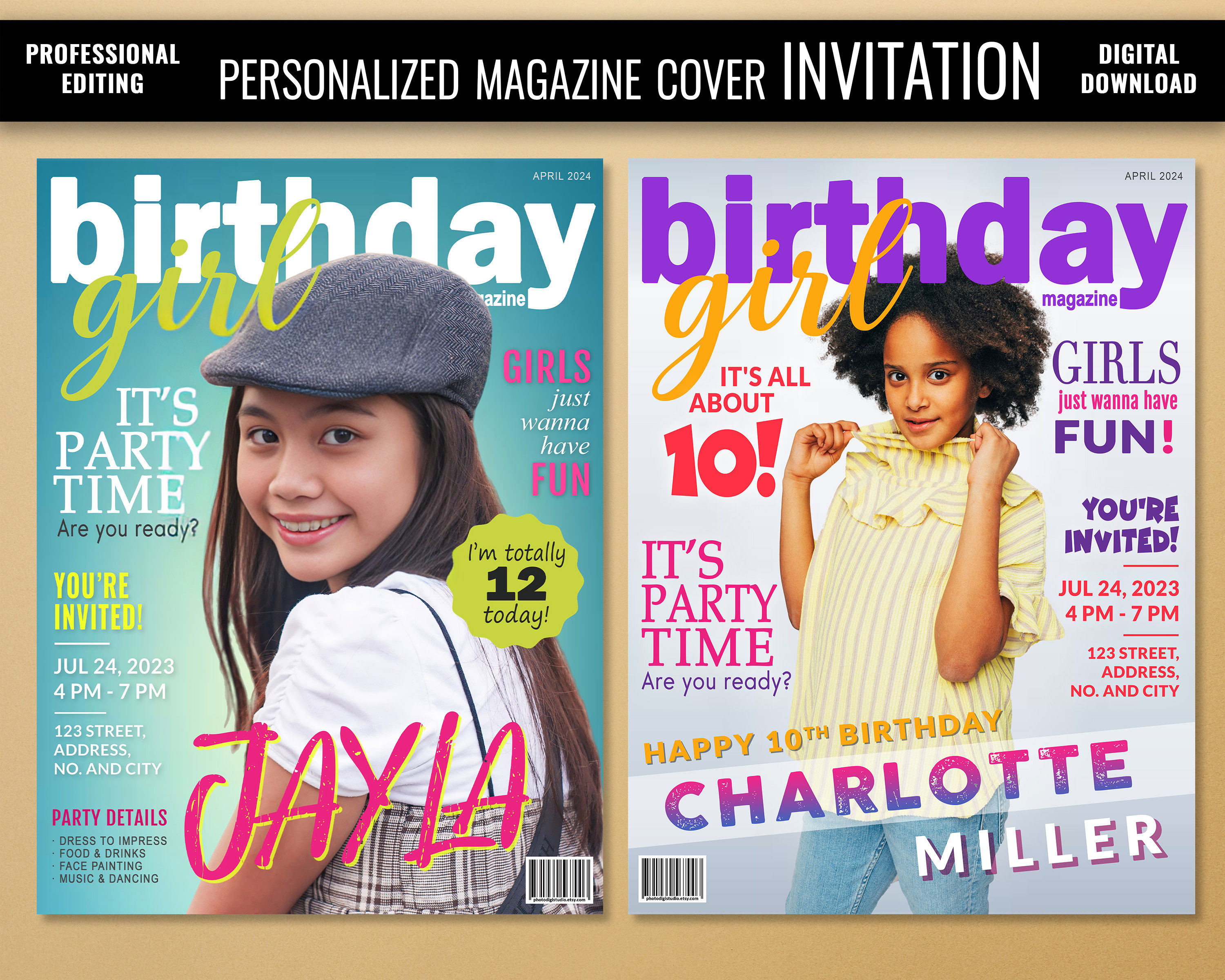 Birthday Girl Cover Photos