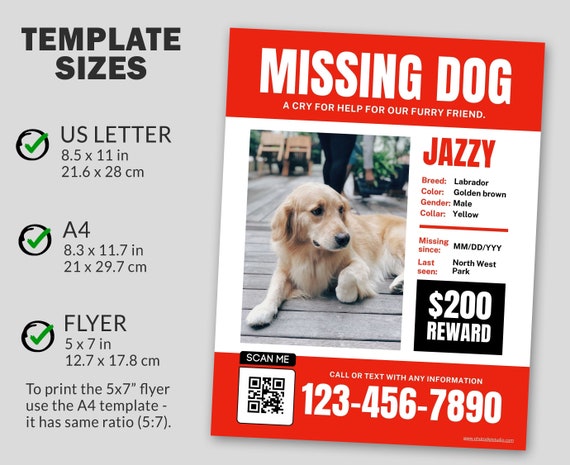 Found Dog Sign